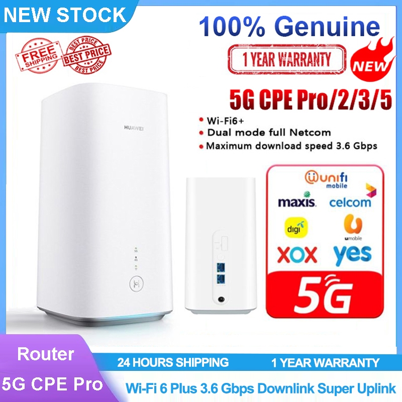 NEW Huawei 5G CPE Pro WiFi Gigabit CPE 4G/5G WiFi 6 Wireless Router ...