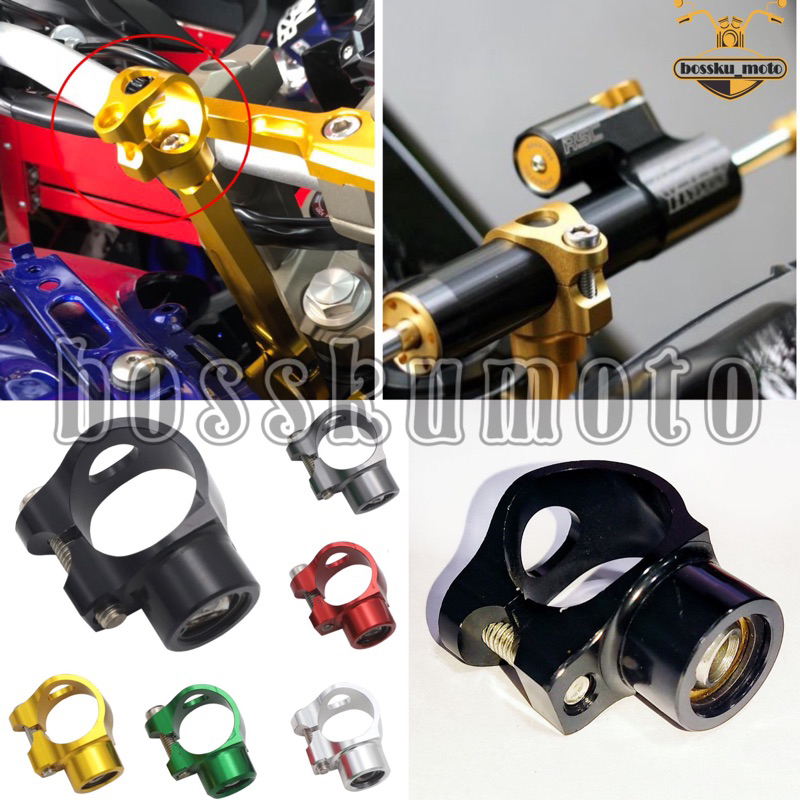 UNIVERSAL DAMPER SHOCK STABILIZER STEERING DAMPER BRACKET KIT | Shopee ...
