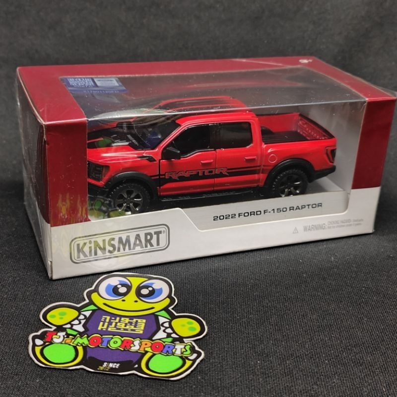 Ford F-150 Raptor 2022 Scale 1:46 Kinsmart Diecast Replika Ranger ...