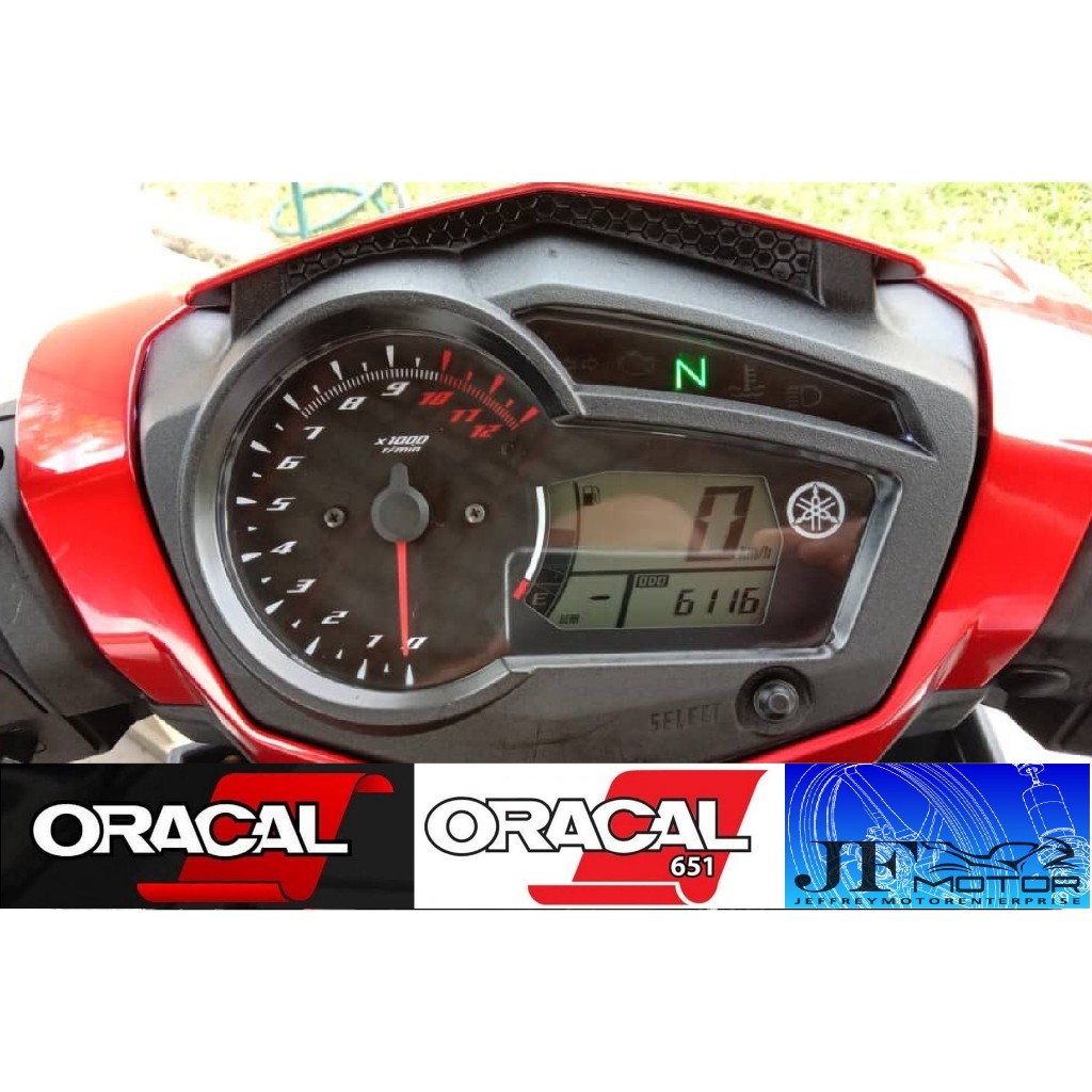 Yamaha Y15zr v1 Meter Tinted Sticker Meter Y15v1 | Shopee Malaysia