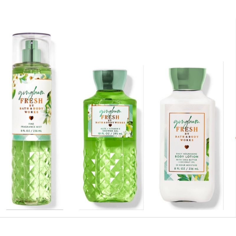 Gingham fresh Bath and Body Works | Shopee Malaysia