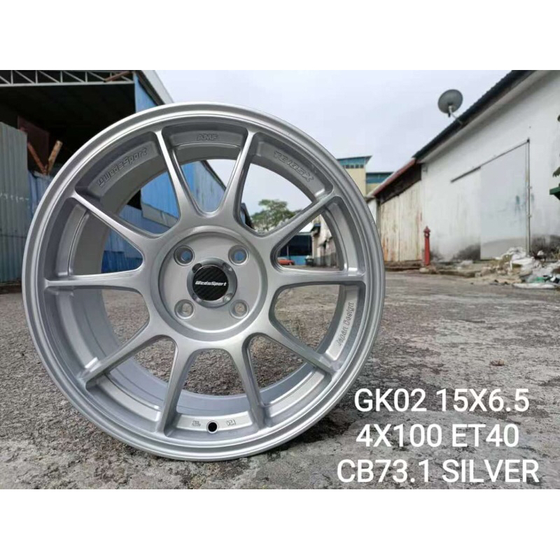 NEW RIM WEDSSPORT TC105X 15 INCHI | Shopee Malaysia