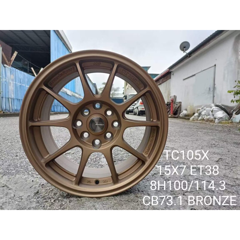 NEW RIM WEDSSPORT TC105X 15 INCHI | Shopee Malaysia
