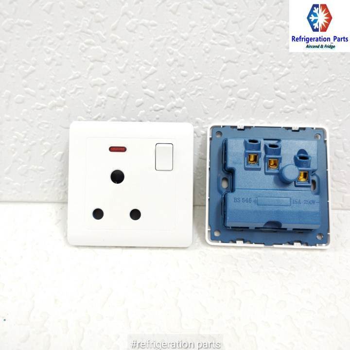 CZ putih suis soket 10a 13a 15a 20a aircond suis heater soket palam ...