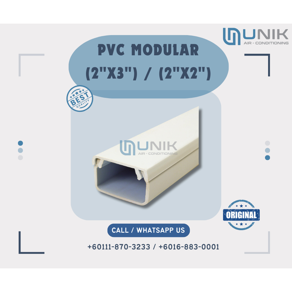 PVC MODULAR - WIREMAN (2"X3") / (2"X2") | Shopee Malaysia