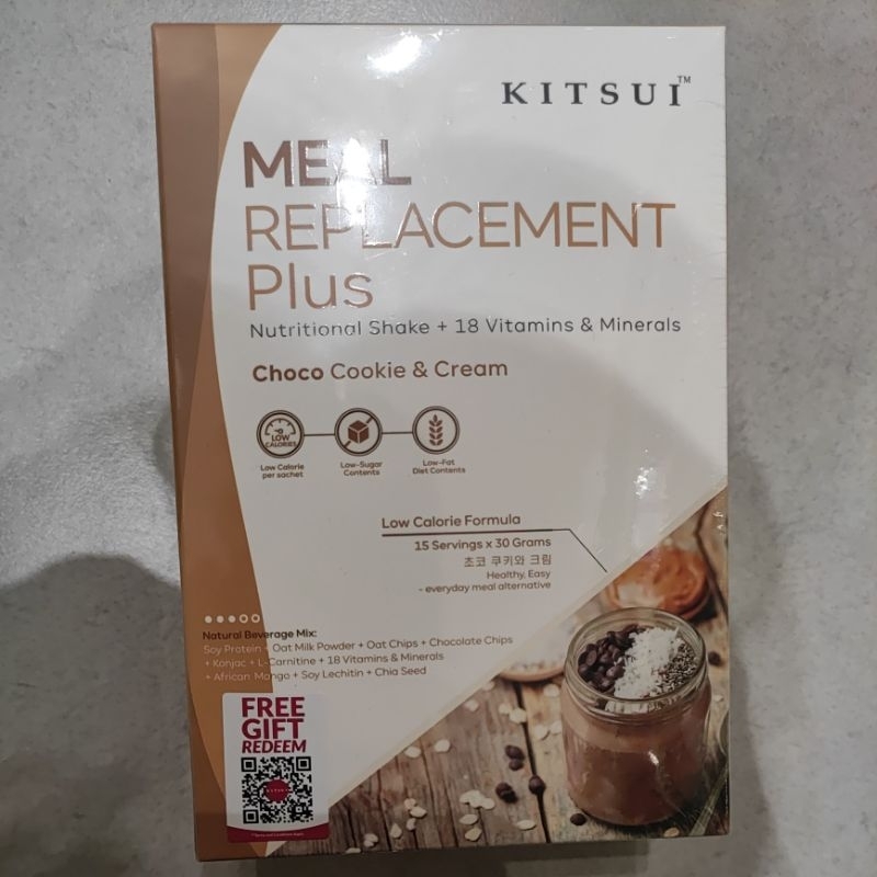 kitsui meal replacement plus 15sx30g | Shopee Malaysia