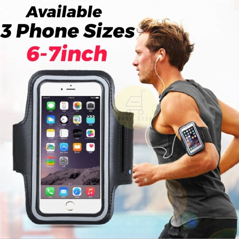 SPORTS ARMBAND CASE PHONE HOLDER GYM RUNNING JOGGING ARM BAND AND SUPER ...