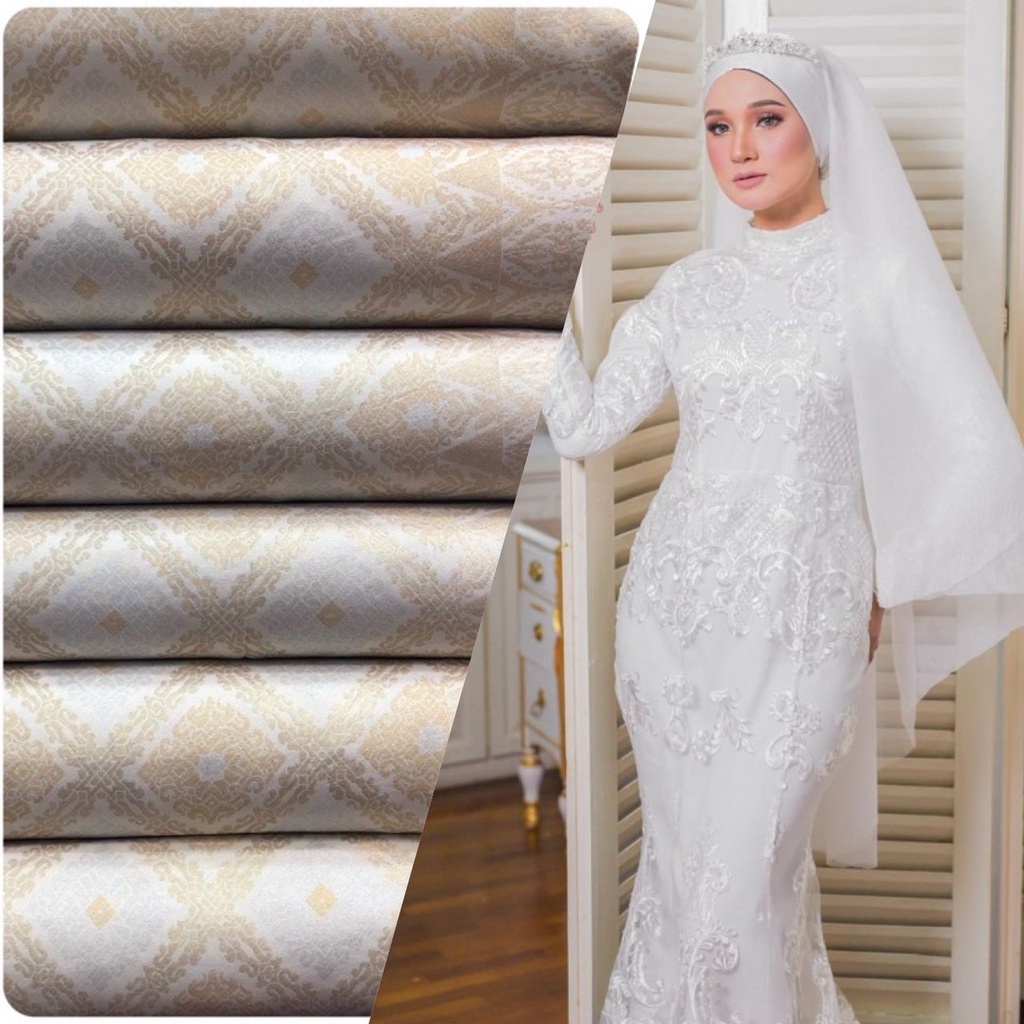 ORIGINAL SONGKET TENUN ASLI BUNGA PENUH | Shopee Malaysia