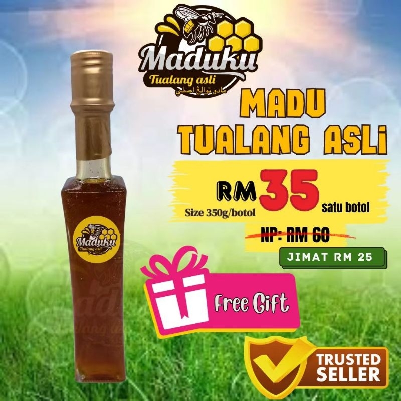 MADU TUALANG ASLI EMAS GRED AAA [ORIGINAL 100%] LULUS UJIAN UNIPEQ UKM ...