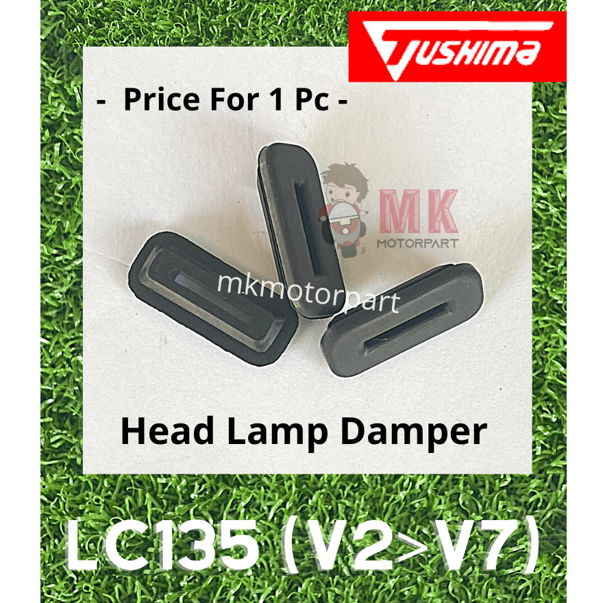 (1 Pc) HEAD LAMP RUBBER Yamaha LC135 V2 > V7 Head Light Damper Grommet ...