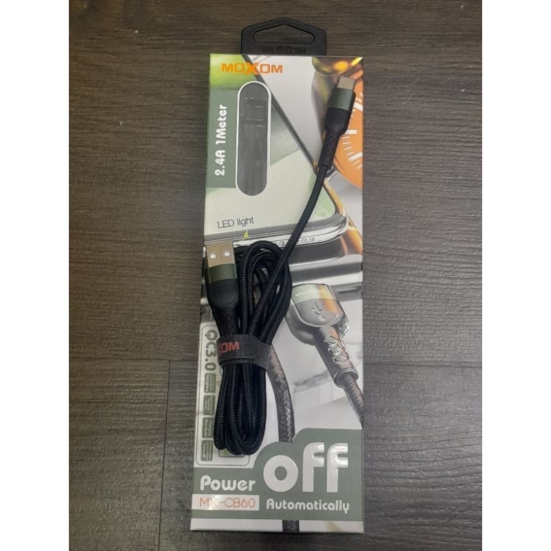 Moxom MX-CB60 Cable for Type C Power Off/Auto Cut | Shopee Malaysia