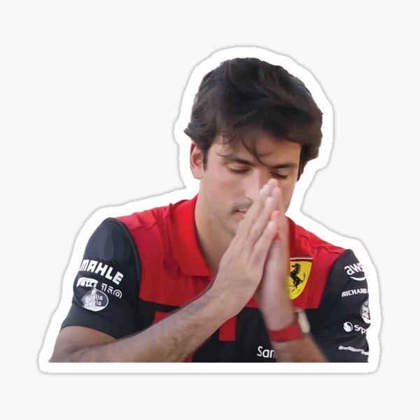 Carlos Sainz Stickers v3 | Shopee Malaysia