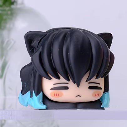 Demon Slayer Cute Cat Ohiruneko ver. Tanjiro figure Nezuko Zenitsu ...