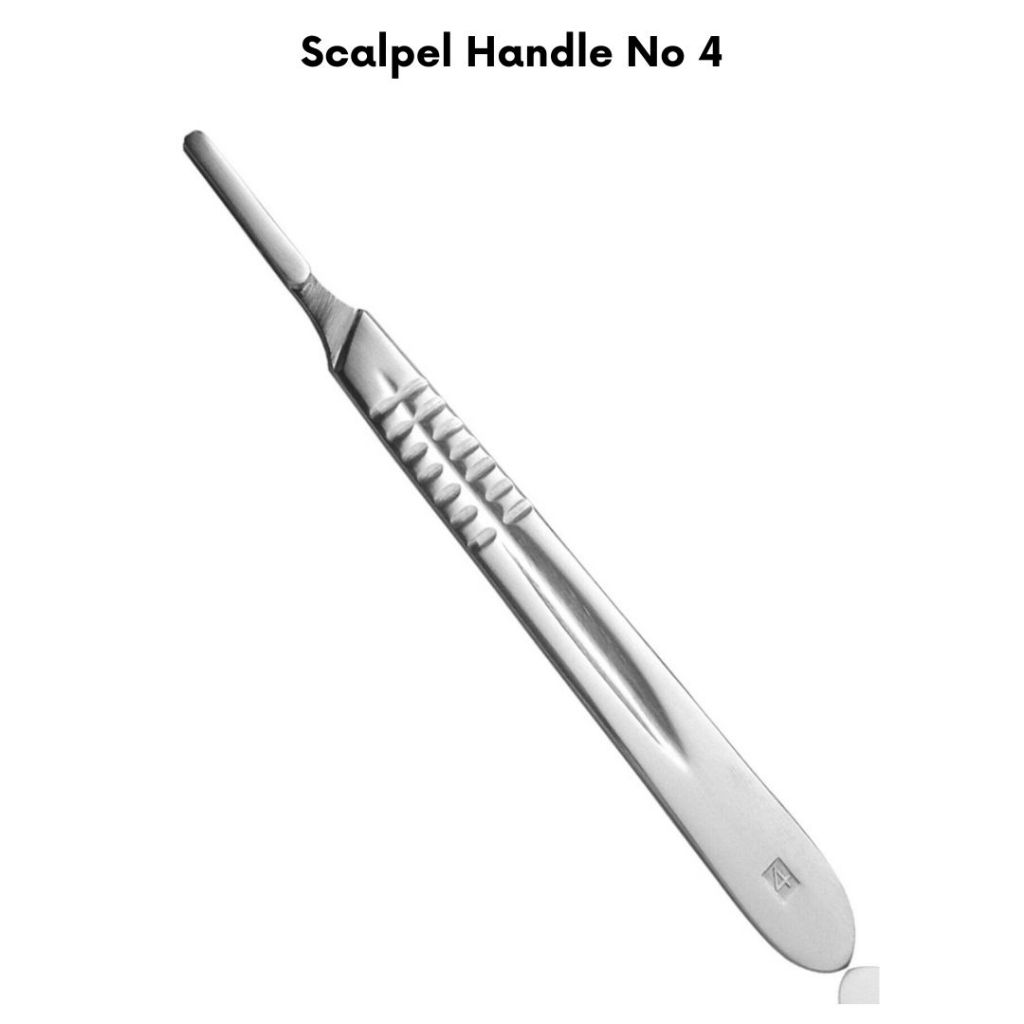 Scalpel Handle Dental and Surgical Blade Holder Stainless Steel BP ...