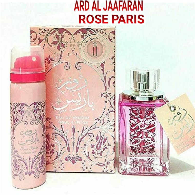 Rose Paris - Eau De Parfum - 100ml Spray by Ard Al Zaafaran | Shopee ...