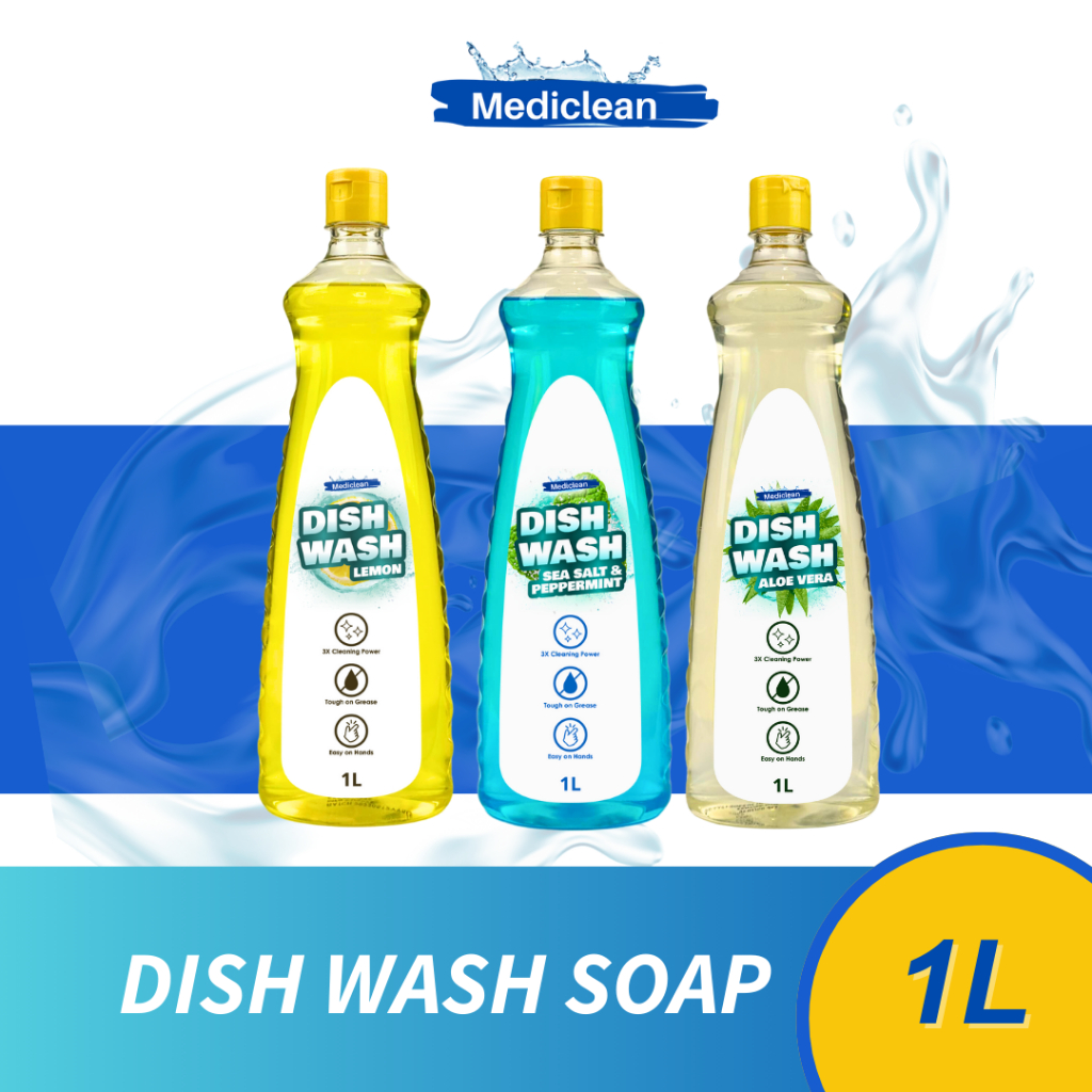 MEDICLEAN DISH WASH SOAP 1L | Shopee Malaysia