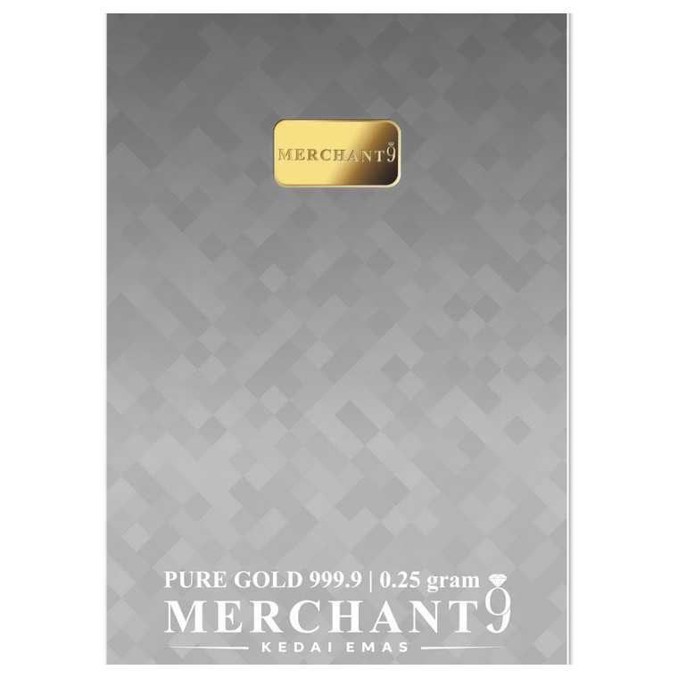 Merchant9 Koleksi Eksklusif Gold Bar 9999 (1g) | Shopee Malaysia