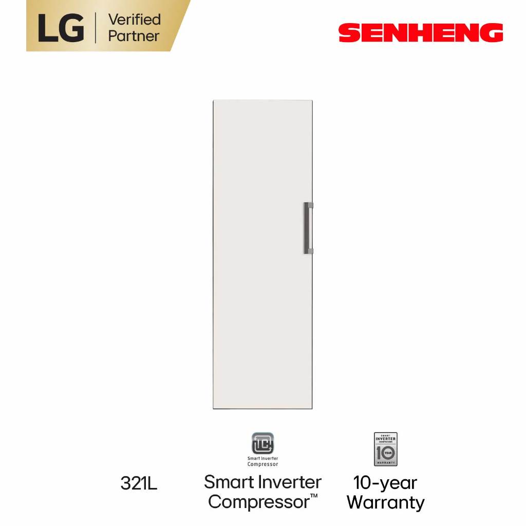 LG 321L Single Door GC-B414FGQF Freezer - Beige Finish | Shopee Malaysia