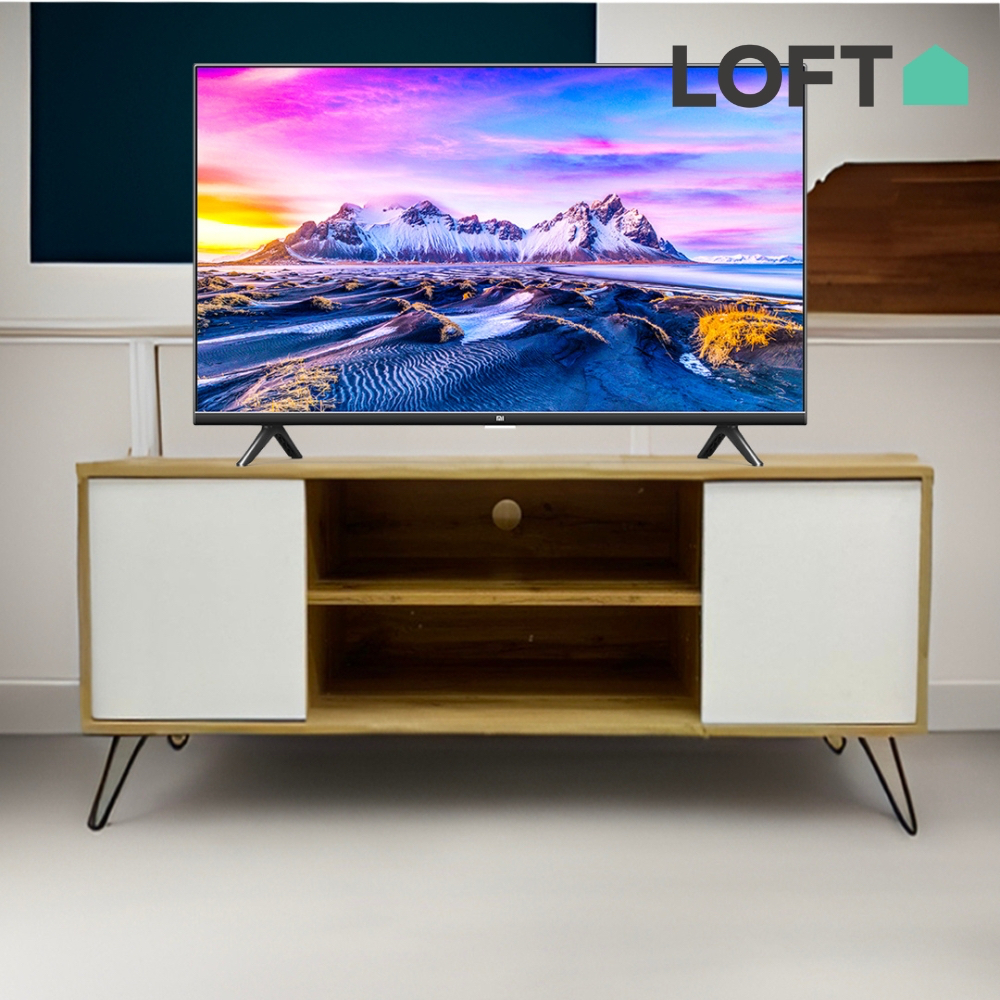 LOFT Living STANDLEY 4 Feet TV cabinet/ rak tv/ kabinet tv kayu ...