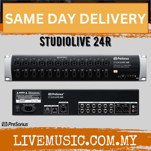 Presonus StudioLive 24R 24 Channel Rackmount Digital Mixer | Shopee ...
