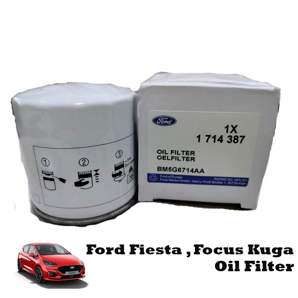 Ford Fiesta , Focus Kuga Oil Filter BM5G-6714-AAGF OEM | Shopee Malaysia
