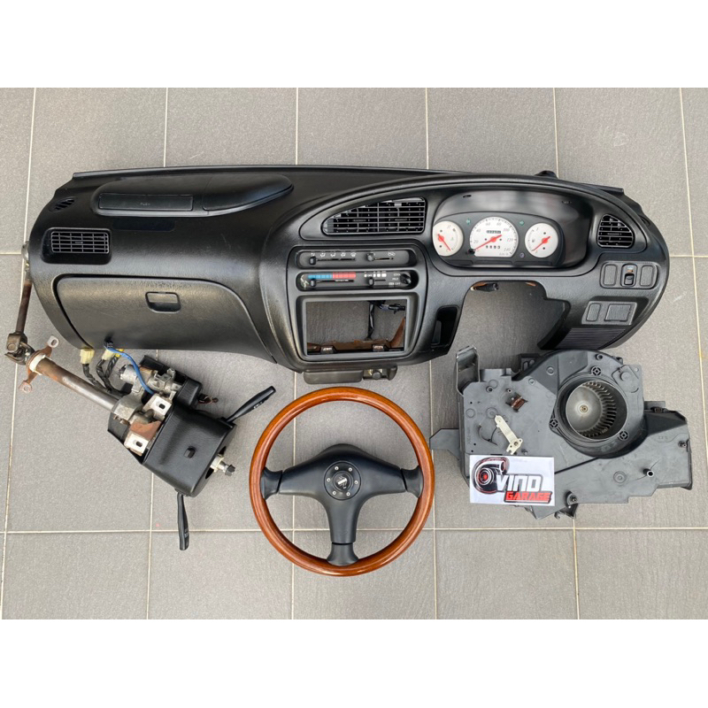 Dashboard Mira L5 Hitam Complete for Perodua Kancil | Shopee Malaysia