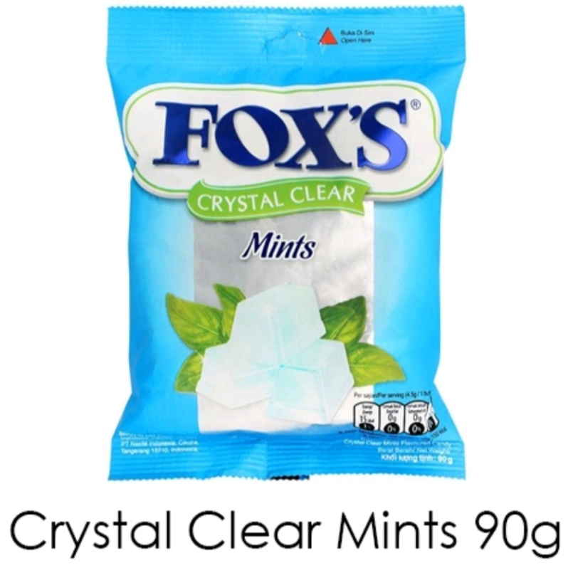 Fox's Crystal Clear Berries/Fruits/Fruity Mint & Oval Candy Coffee Passionate Blend/Creamy Blend ...