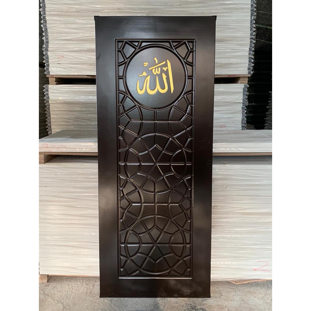 CUSTOM-MADE Pintu Kayu White Primer Full Solid Wooden Door Special ...