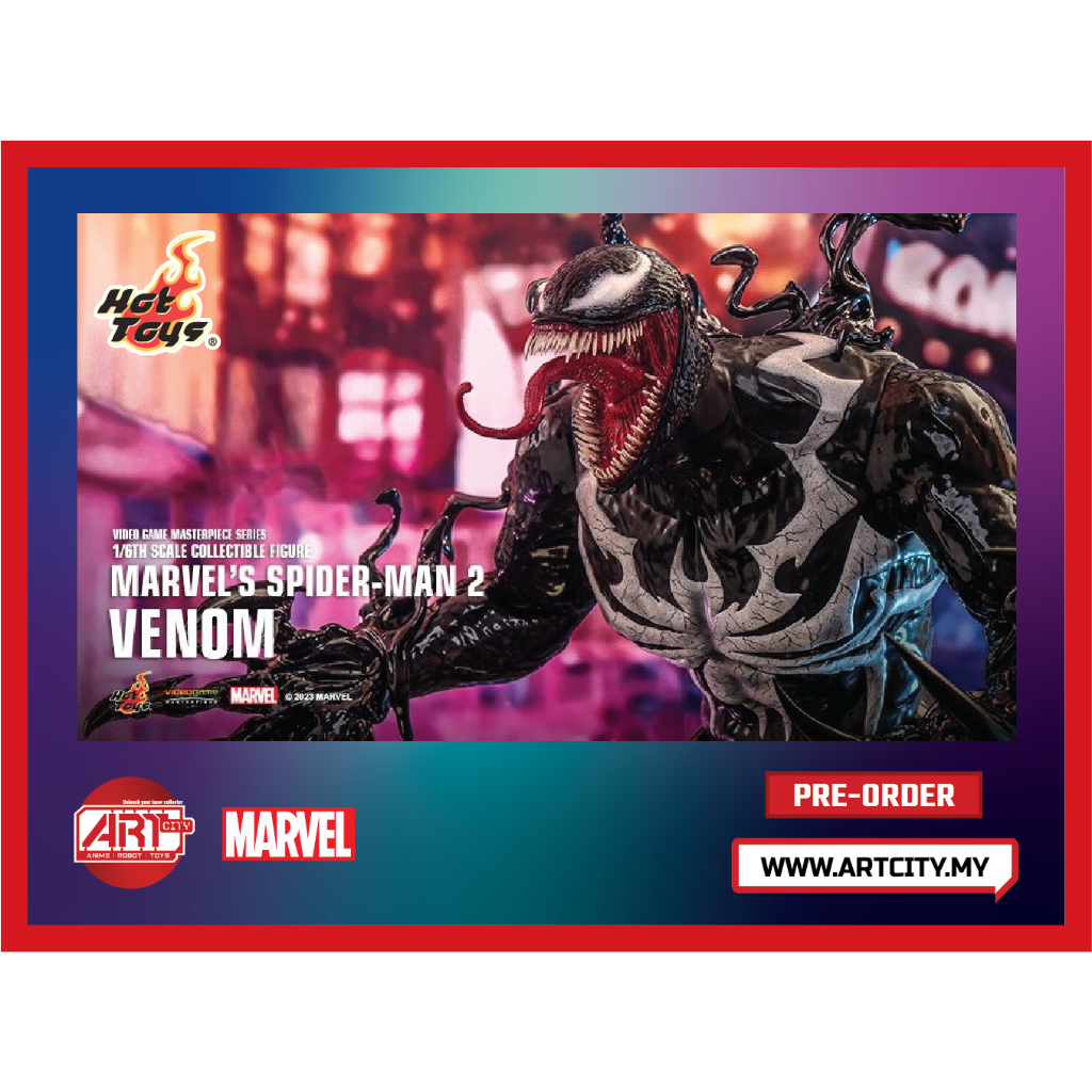 Hot Toys - Venom - PS5 Marvel's Spiderman 2 - 1/6th Scale - VGM59 ...