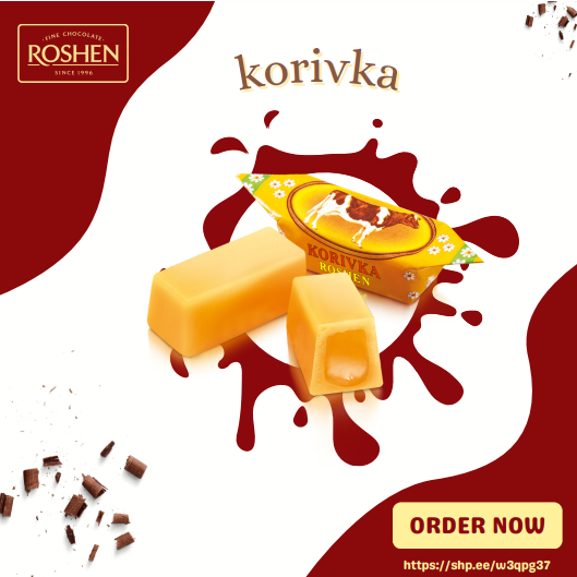 Roshen Korivka Milky Sweets ( 1 PIECE ) | Shopee Malaysia