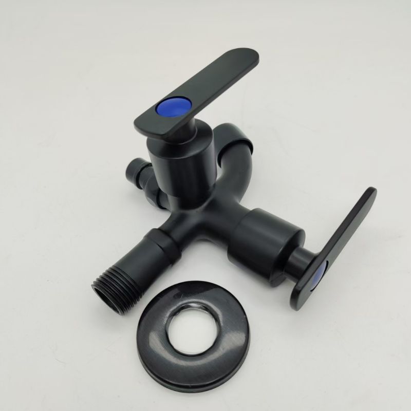 Water Tap Bib Tap Two Way Tap Bathroom Faucet Kepala Paip Double ...