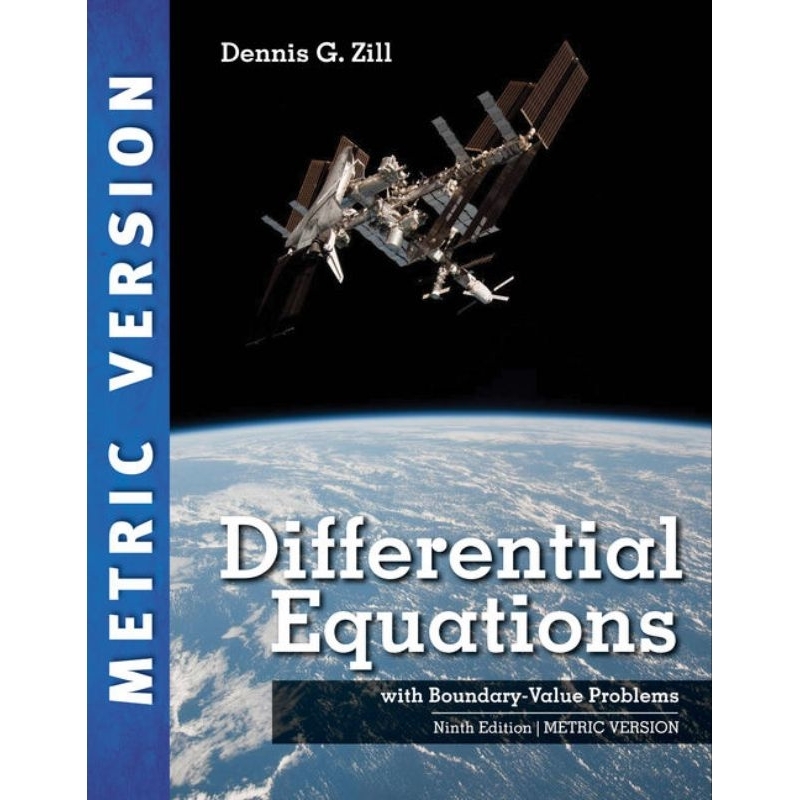 Differential Equations with Boundary-Value Problems, International Metric Edition 9e – Zill ...