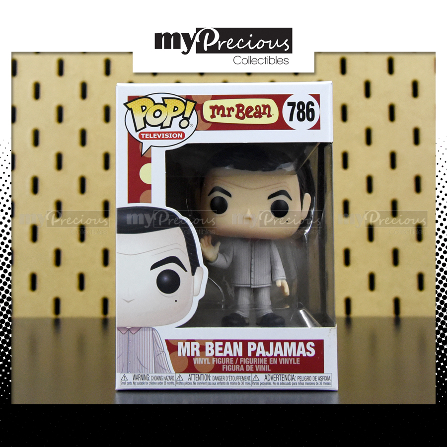 Funko Pop Television Mr. Bean 796 Mr Bean in Pajamas Vaulted Pop! Vinyl ...