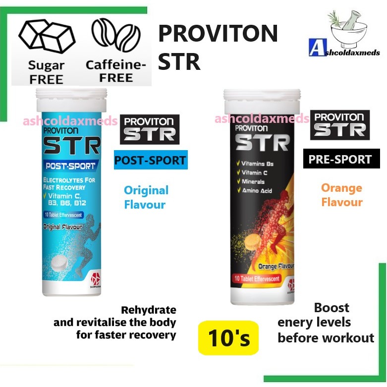 Proviton STR Post Sport Effervescent Original (10 Tablets) or Proviton ...
