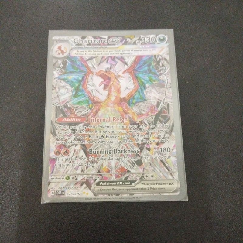 Original Pokémon TCG - Charizard Ex Secret Illustration Rare (SIR ...
