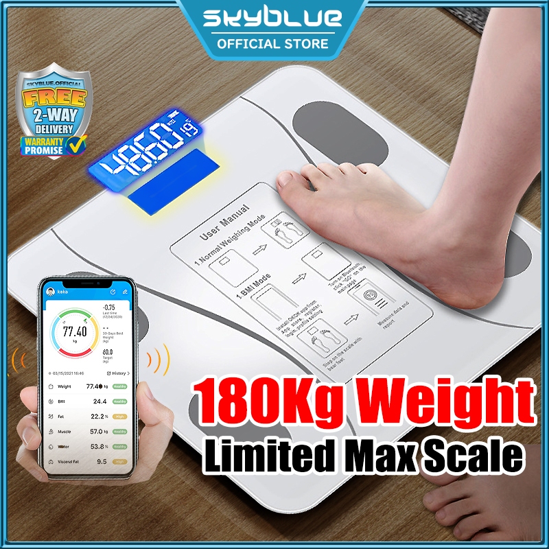 Iscale SE Bluetooth Body Weight Scale Machine Digital Measurement With ...