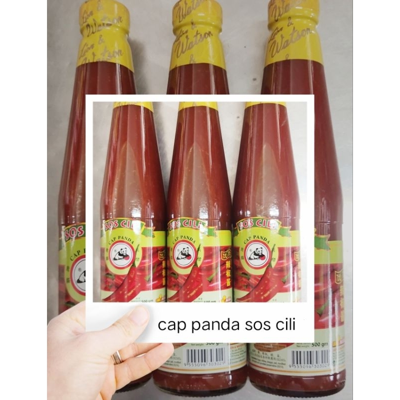cap panda sos cili 500gm 熊猫辣椒酱 | Shopee Malaysia
