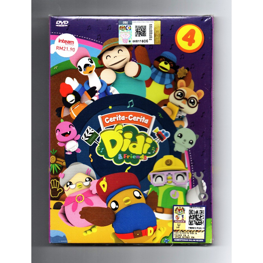 CERITA-CERITA DIDI FRIENDS VOL.4 ( DVD ) | Shopee Malaysia