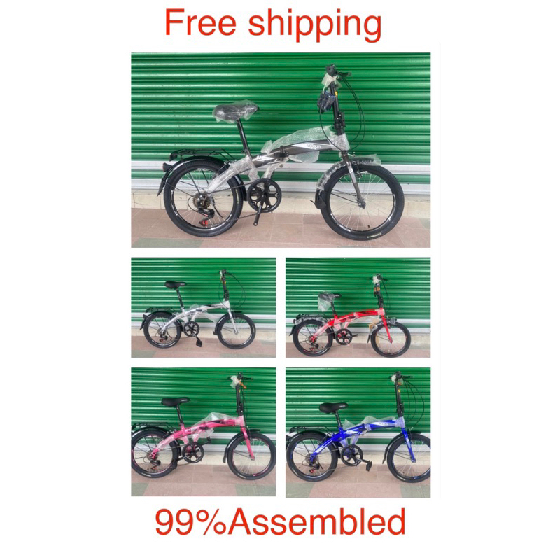 z(Bicycle shop)Folding bike 20er 7 speed NEW Oscar basikal lipat baru dewasa budak by minbicycle ...
