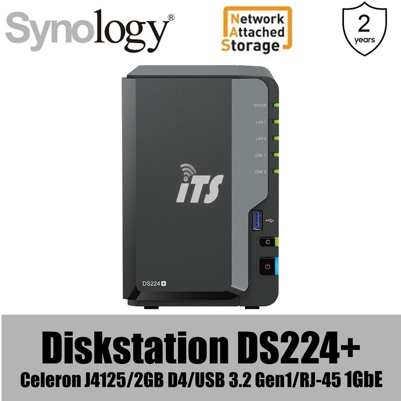Synology DiskStation Versatile 2-Bay NAS (DS218+ / DS220+ / DS224 ...