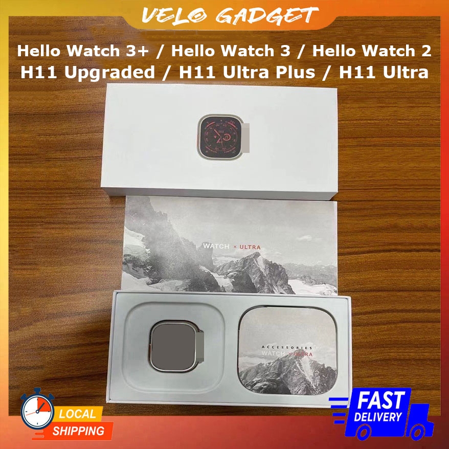 Hello Watch 3+ 2024 / Hello Watch 3+ / H13 Ultra+ / H11 Ultra Smart ...