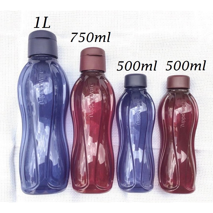 *500ml Blue 1pc*Tupperware Sapphire Eco Collection Bottle 1L/750ml ...