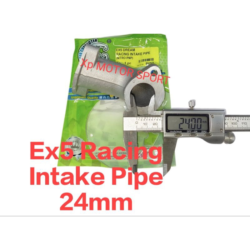 Ex5 Dream Wave100 Universal Racing Carburetor Intake Pipe 24mm | Shopee ...