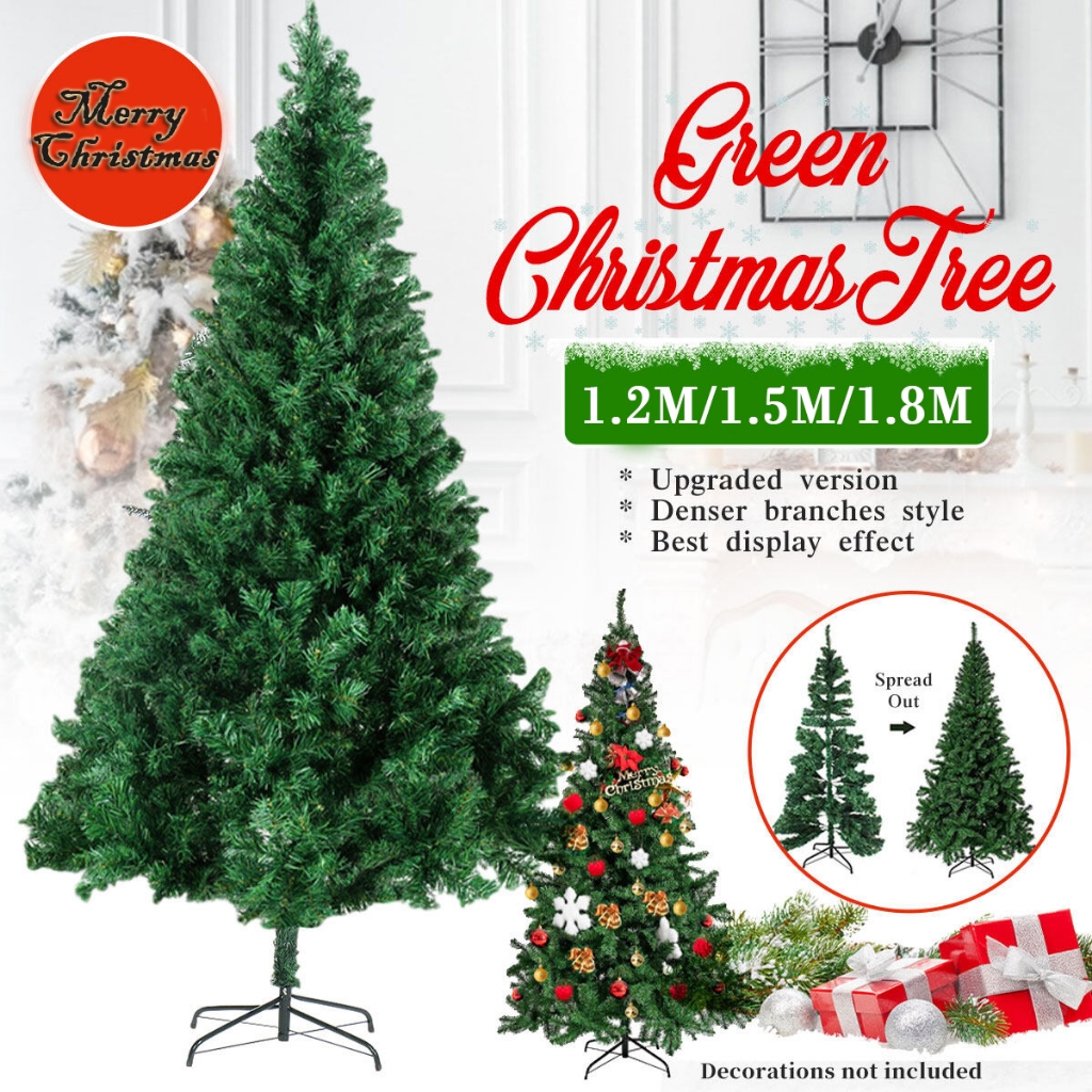 【XMAS】4/5/6/7Ft Christmas Tree Christmas Accessories christmas decoration XMas Decor Festive ...