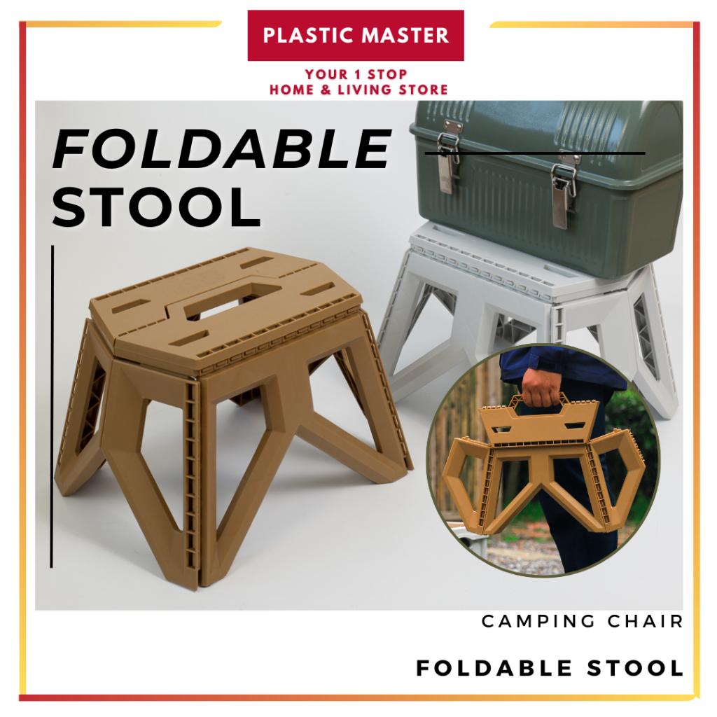 Foldable Stool Portable Camping Chair Strong Bearing Outdoor Chair ...