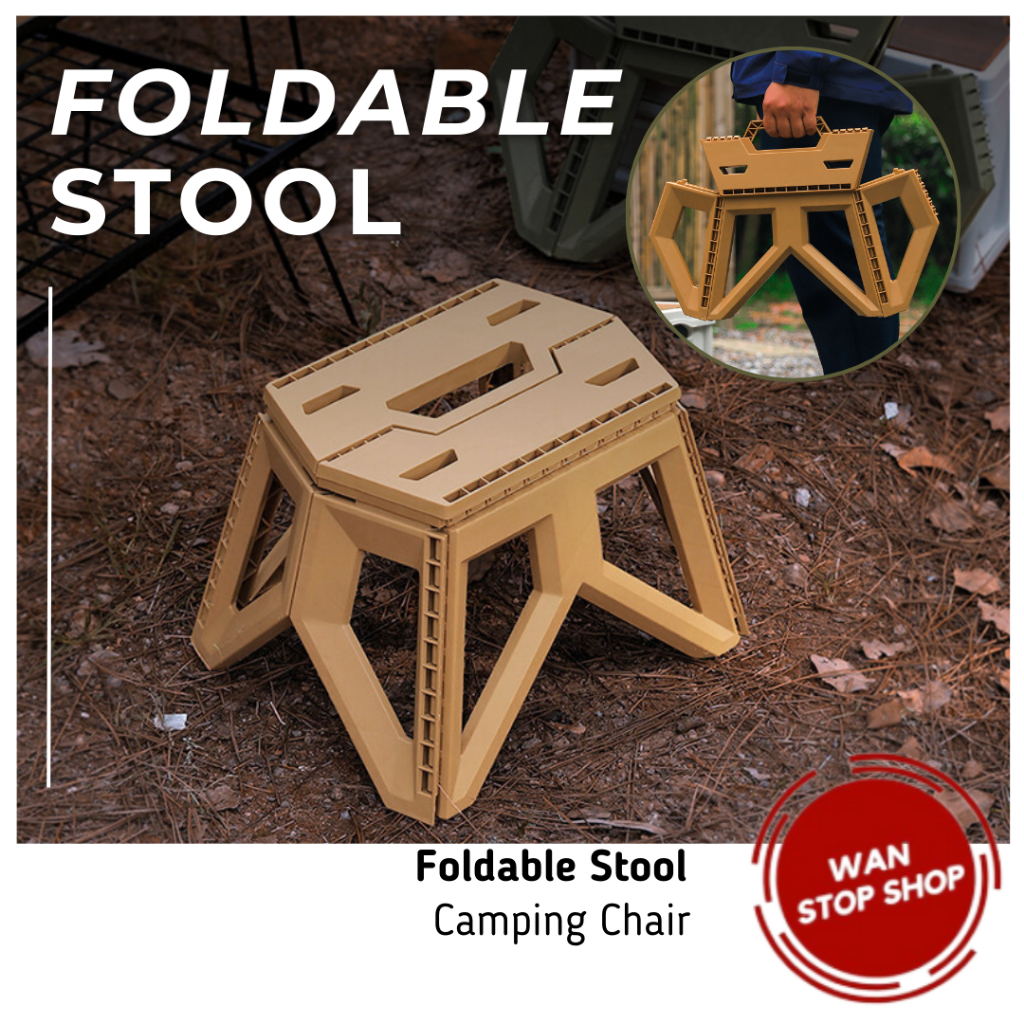 Strong Bearing Outdoor Chair Plastic Stool Foldable Stool Portable ...