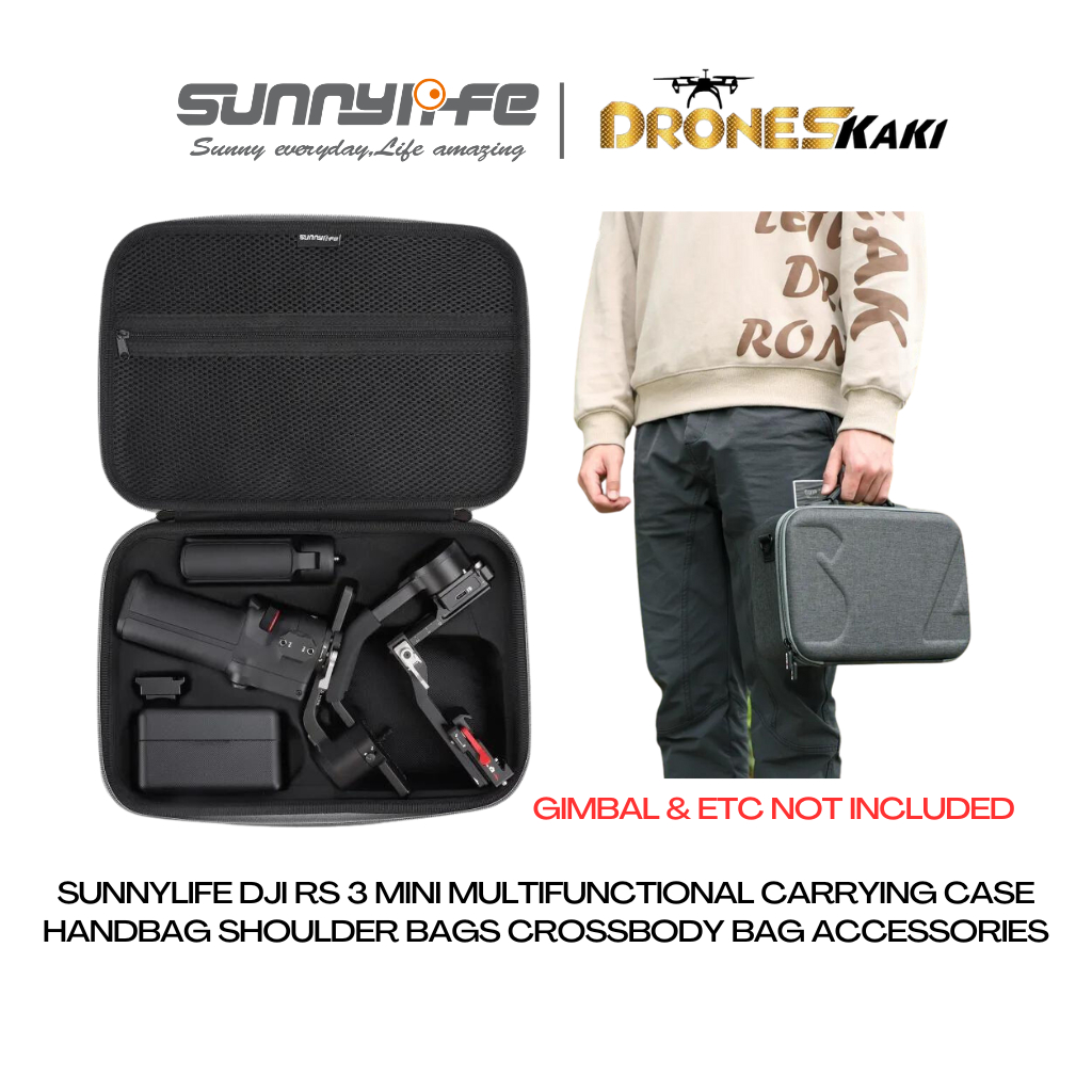 Sunnylife DJI RS 3 Mini Multifunctional Carrying Case Handbag Shoulder ...