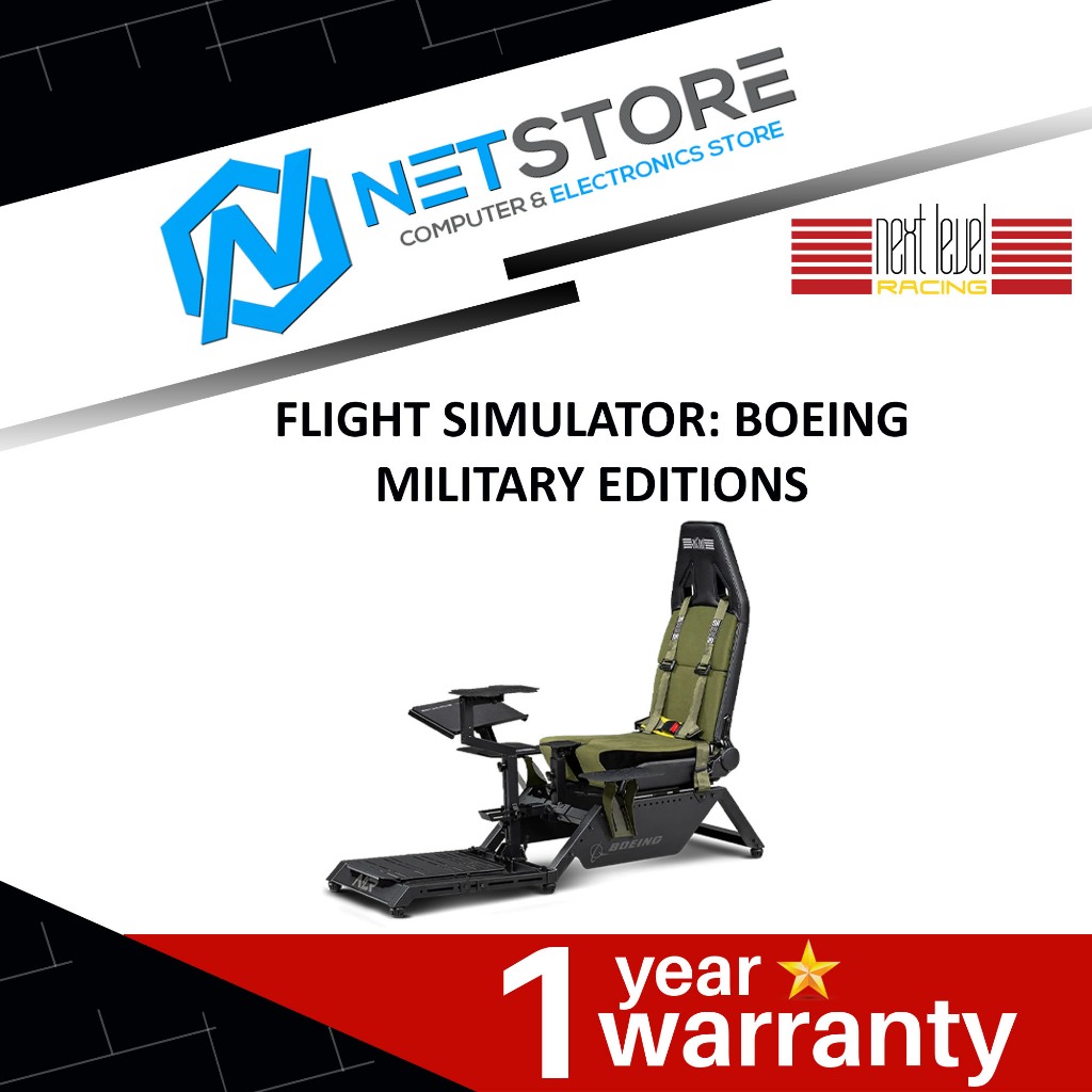 NEXT LEVEL RACING FLIGHT SIMULATOR: BOEING MILITARY EDITIONS - NLR-S028 ...
