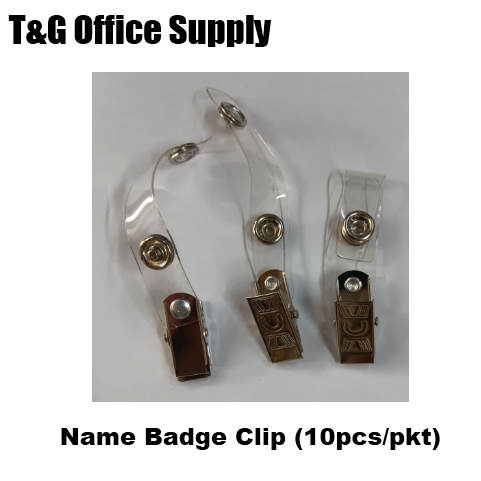 Name Badge Clip (10pcs/pkt) | Shopee Malaysia