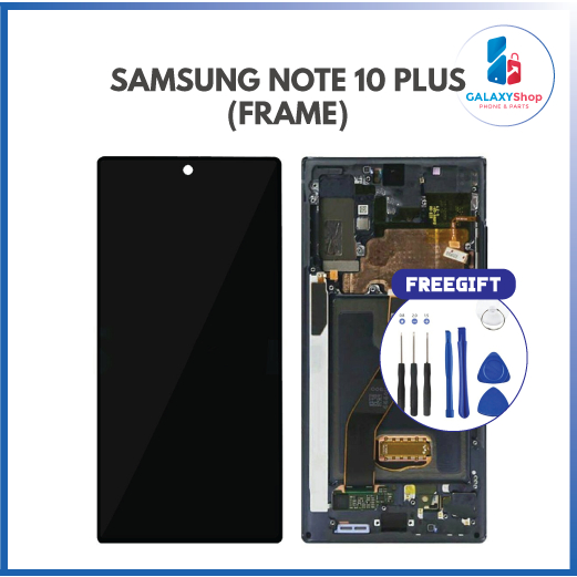 LCD Samsung Galaxy Note 10 Plus - N975 (FRAME) Touch Screen Digitizer ORIGINAL (1 months ...